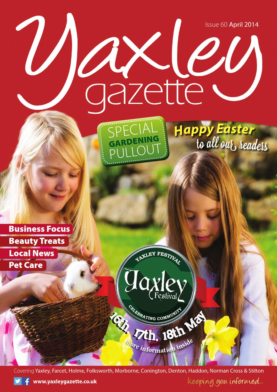 Yaxley gazette april 2014 by Dimension6000 - Issuu