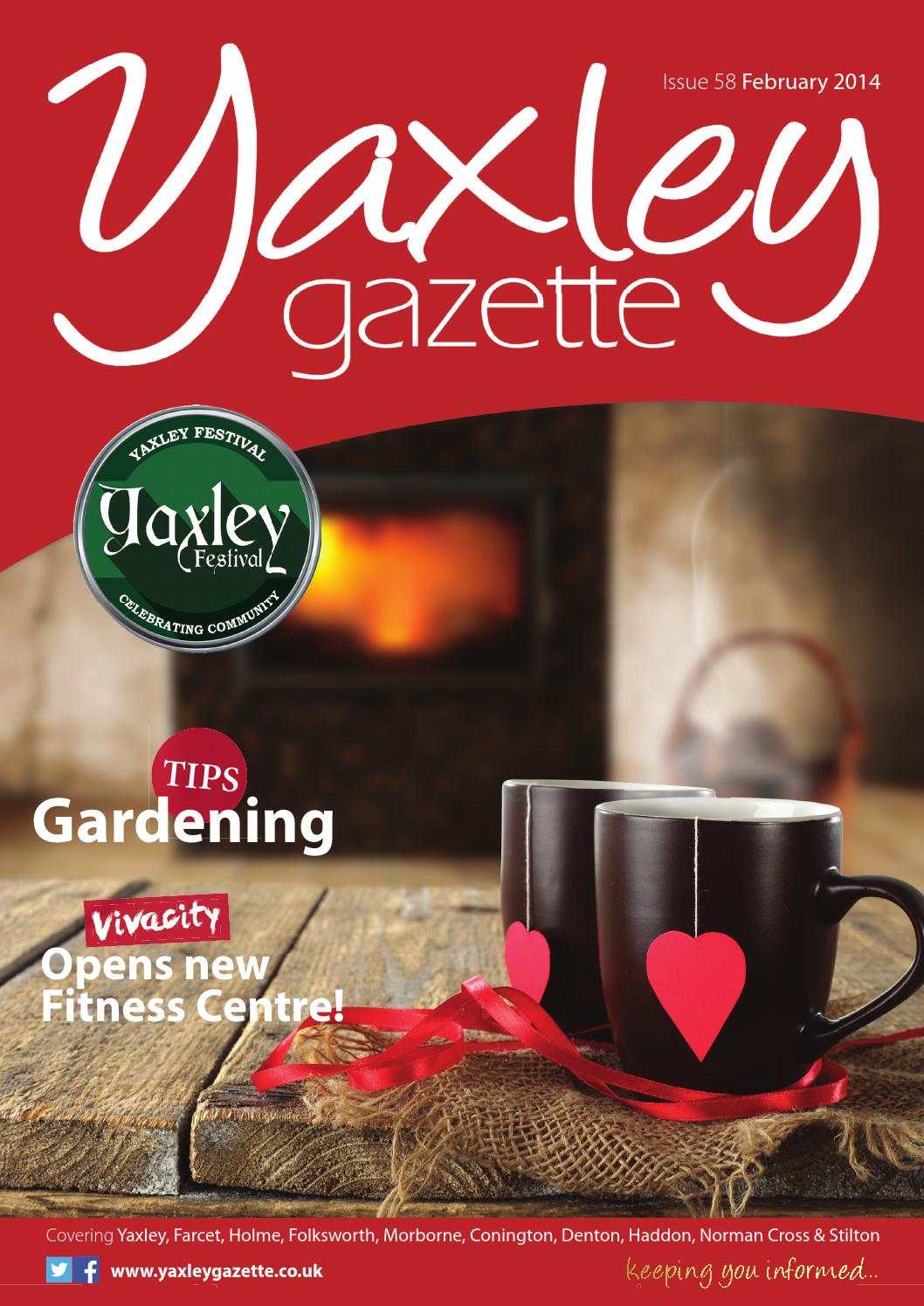Yaxley gazette february 2014 by Dimension6000 - Issuu