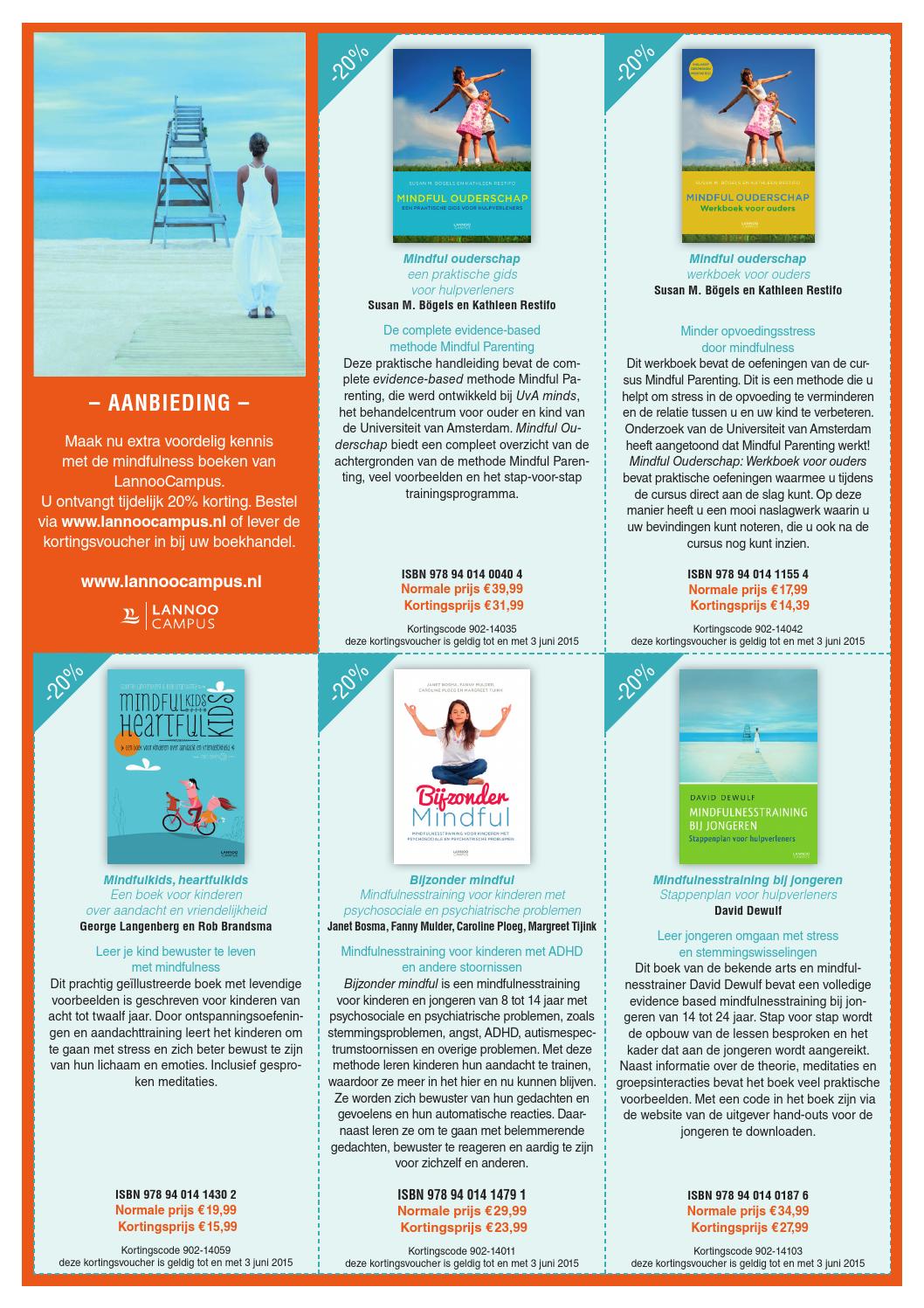 Kortingsvoucher mindfulness 8 by Uitgeverij Lannoo - Issuu