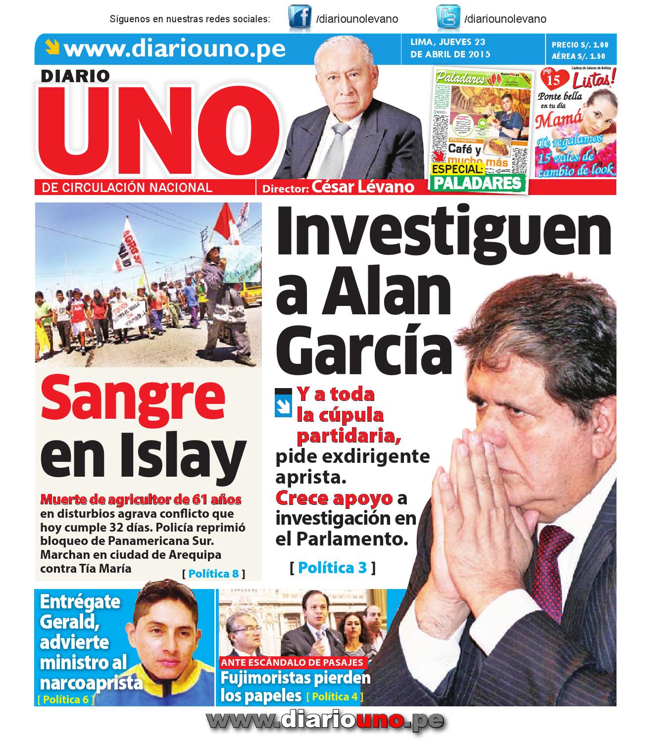 Diario UNO - 23 Abril 2015 by Diario UNO - Issuu