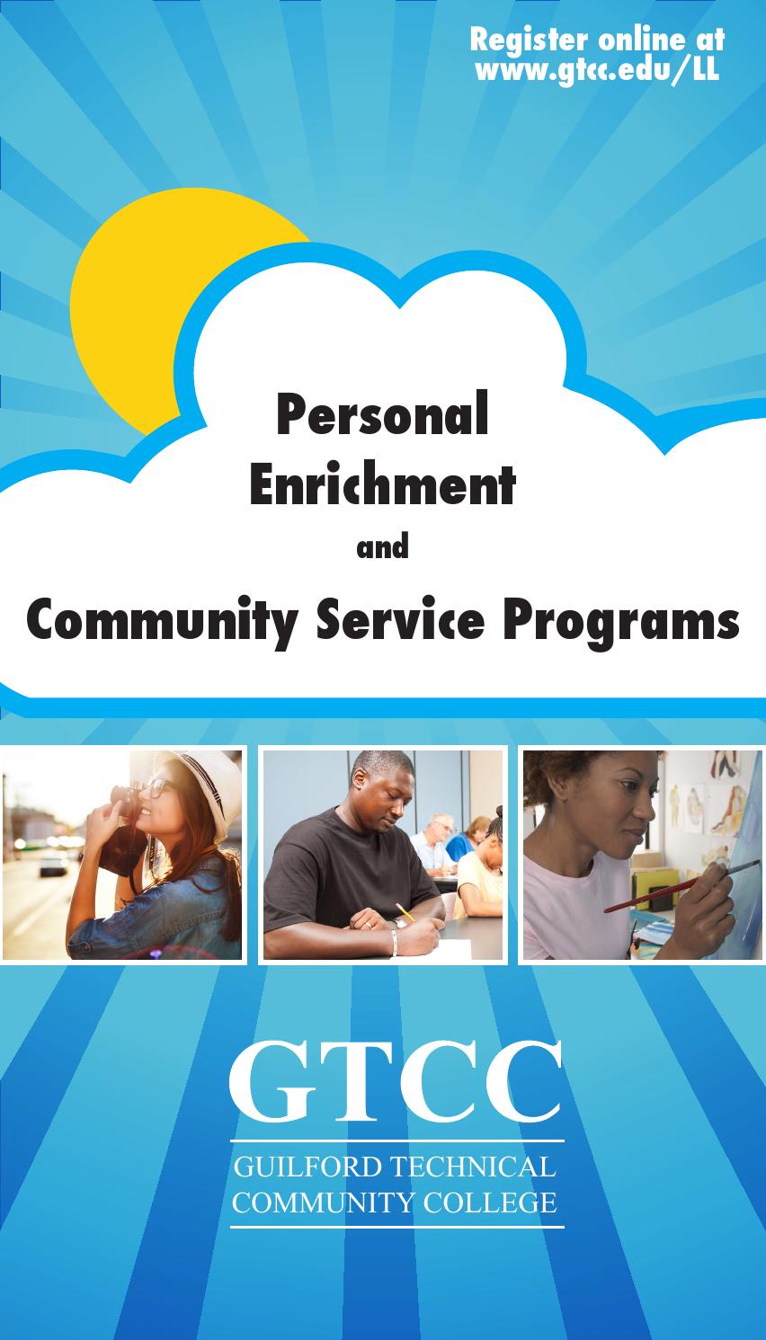 Personal Enrichment and Community Service Education Programs by ...
