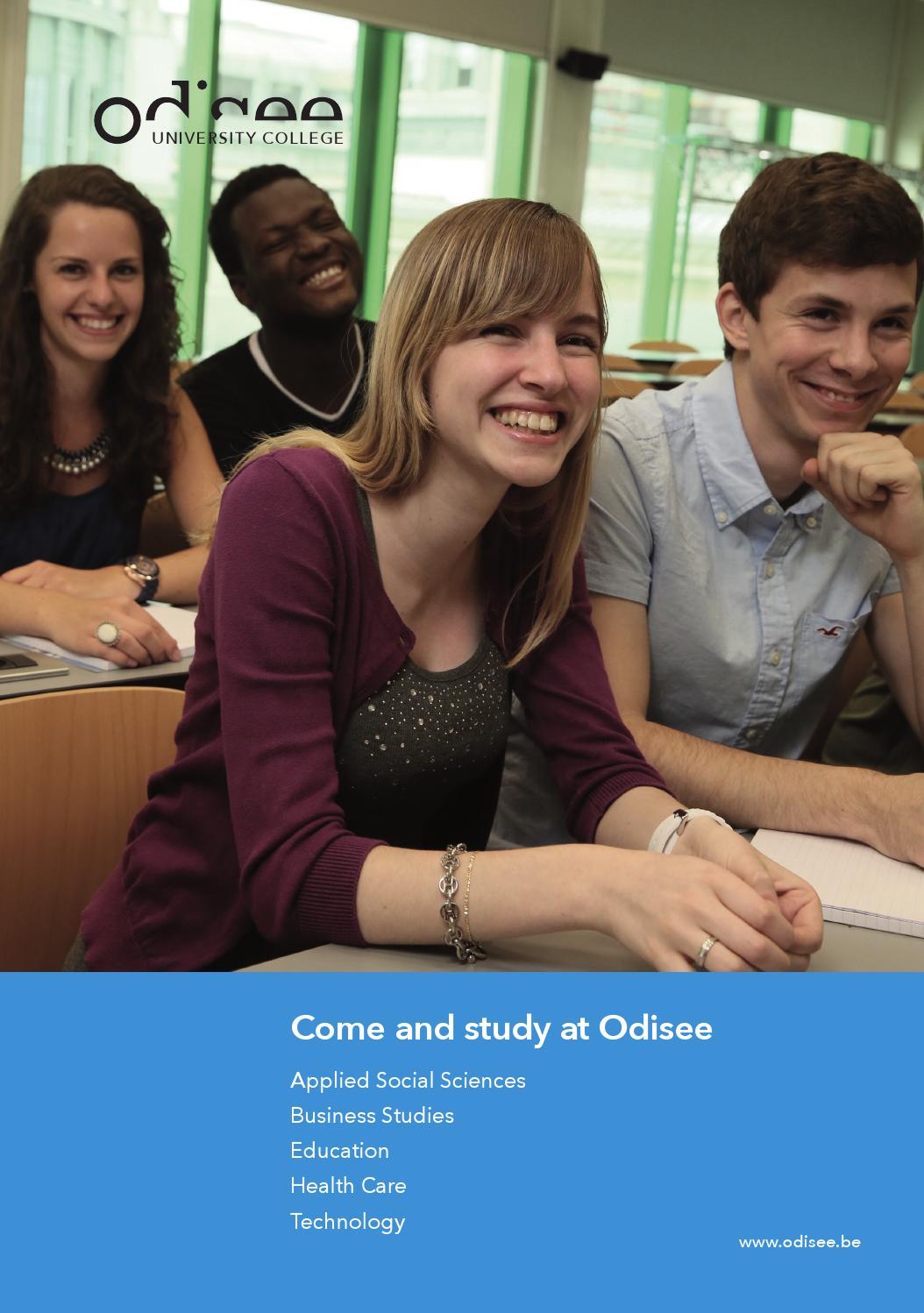 Come and study at Odisee by Odisee - Issuu