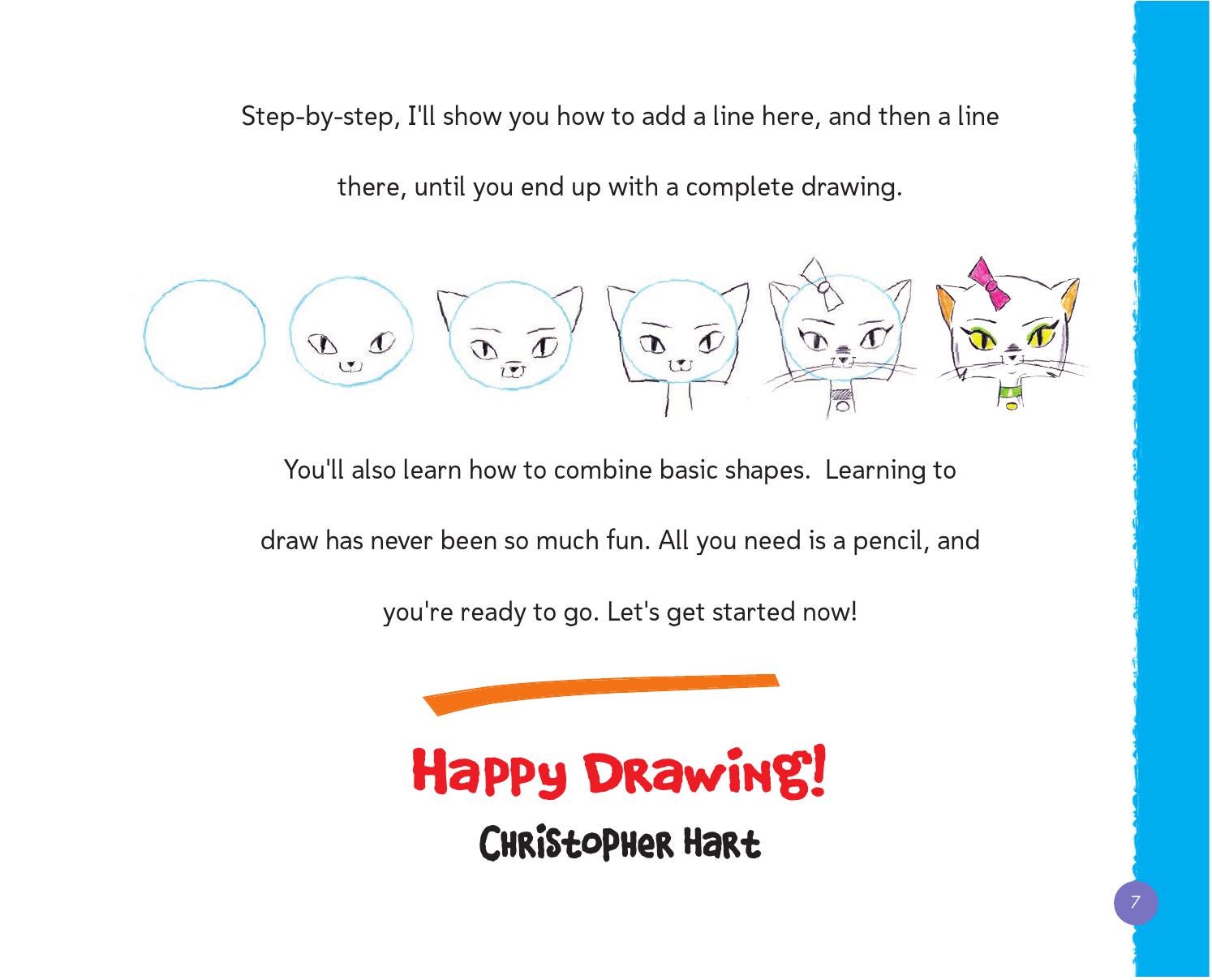 Drawing Animals Shape by Shape: Create Cartoon Animals with Circles ...