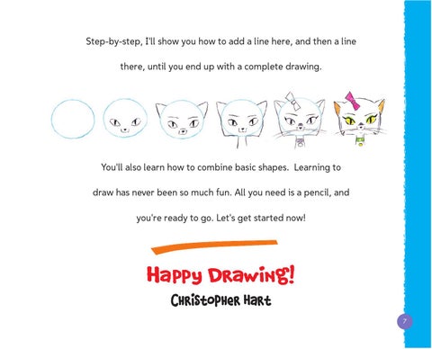 Drawing Animals Shape by Shape: Create Cartoon Animals with Circles ...