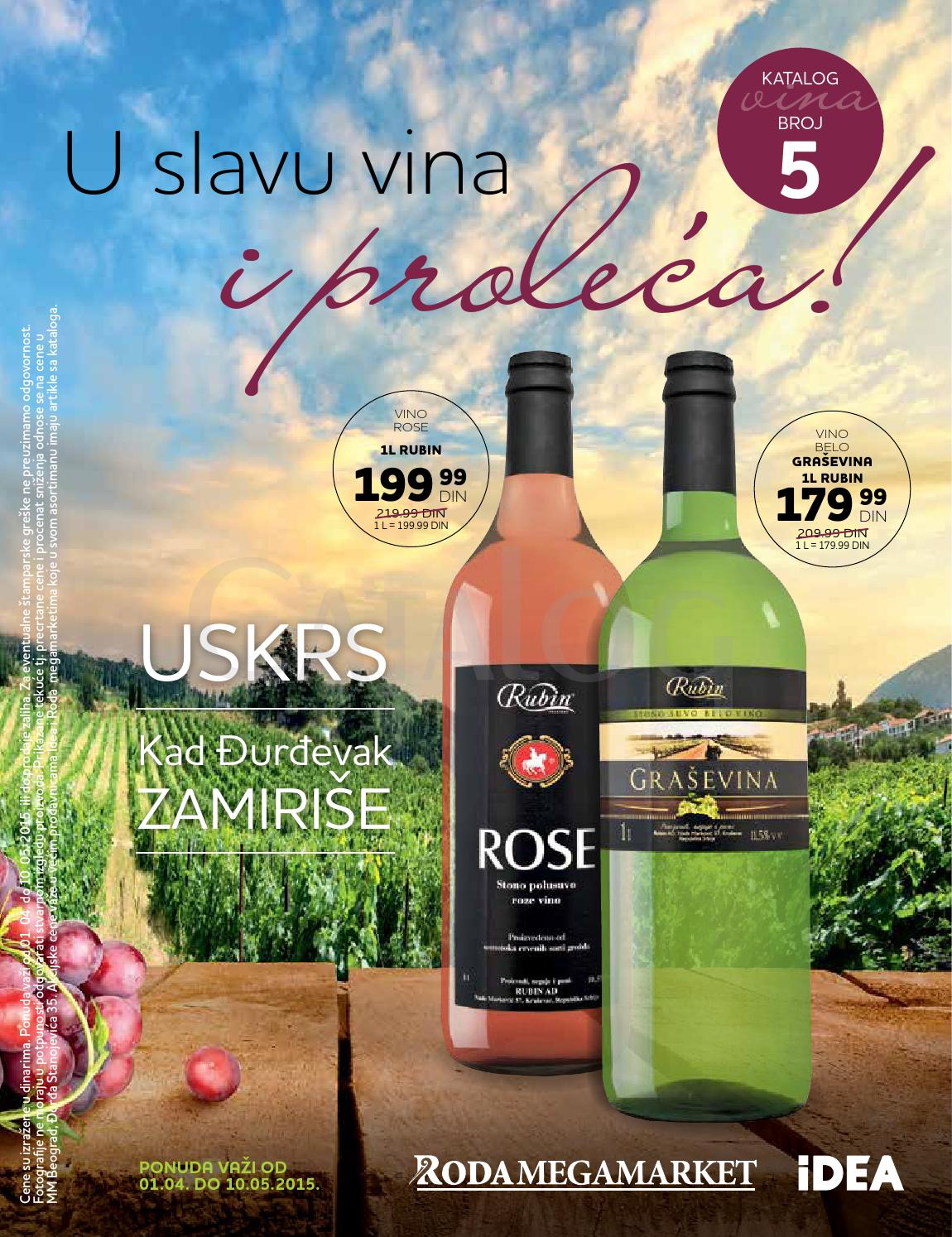 Roda katalog vina do 10 05 2015 by Catalog.rs - Issuu