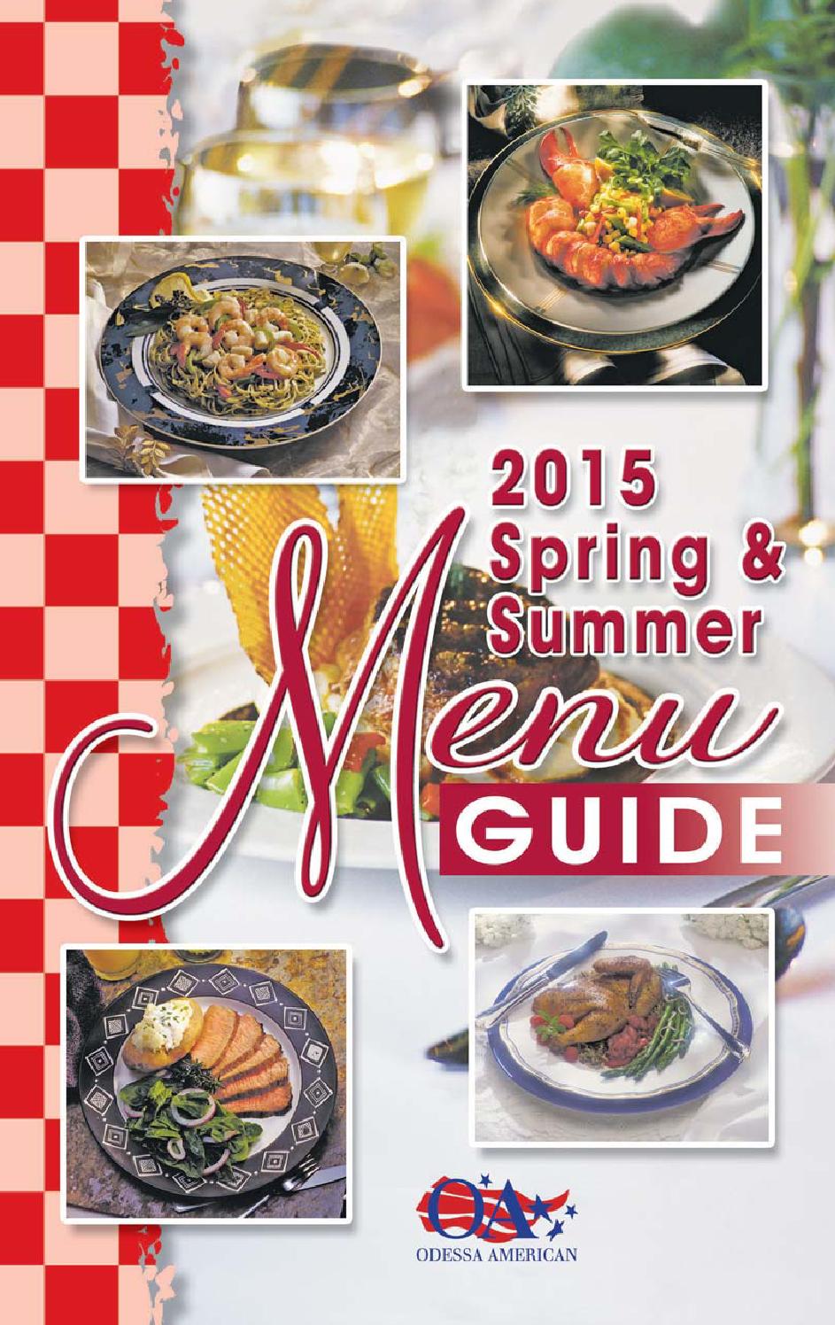 Menu Guide by Digital Publisher - Issuu