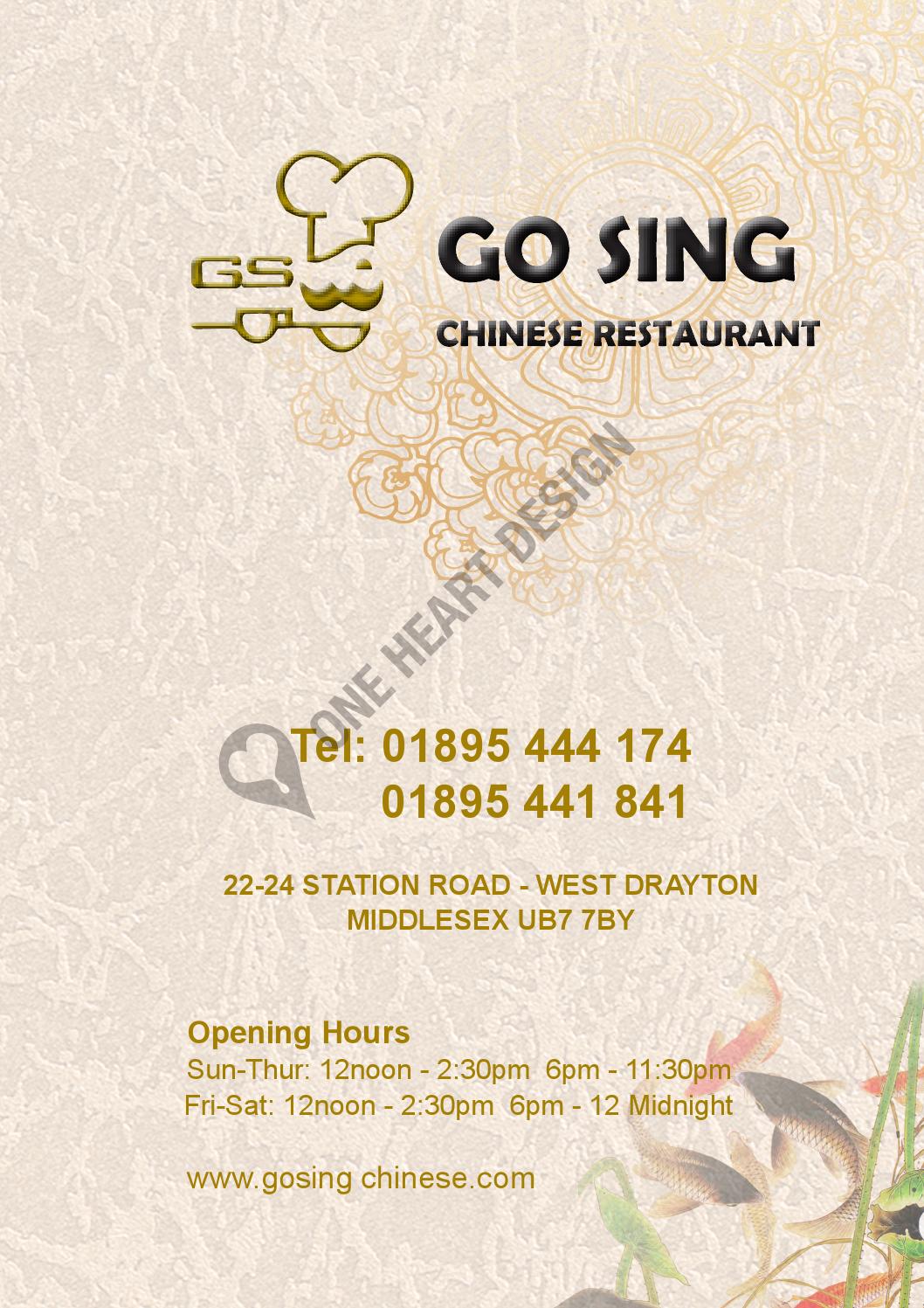 Q100728 go sing a4menu 11 14 v1d by One Heart Design - Issuu