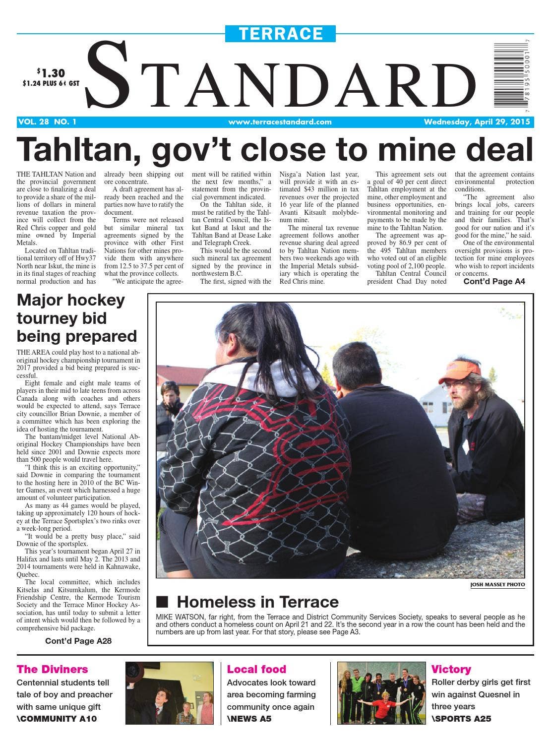 Terrace Standard, April 29, 2015 by Black Press Media Group - Issuu