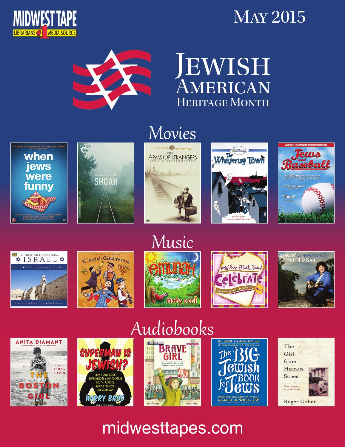 Jewish American Heritage Month by Midwest Tape - Issuu