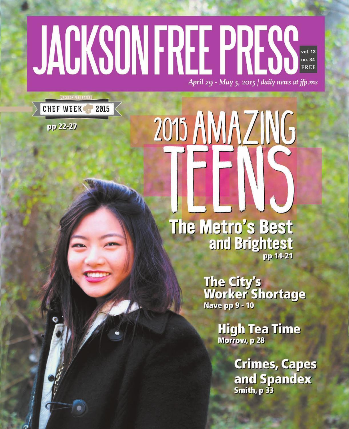 V13n34 2015 Amazing Teens by Jackson Free Press Magazine - Issuu