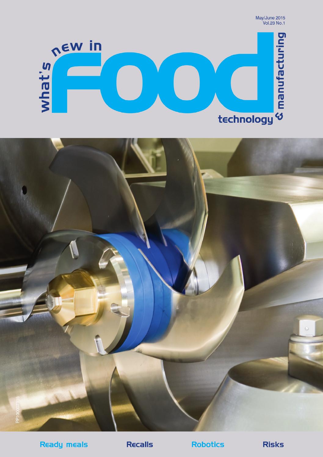 What’s New in Food Technology May/June 2015 by Westwick-Farrow Media ...