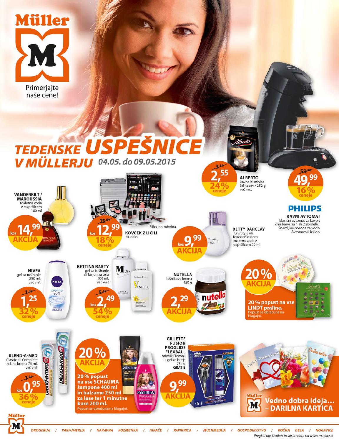 Muller katalog drogerija by Vsikatalogi.si - Issuu