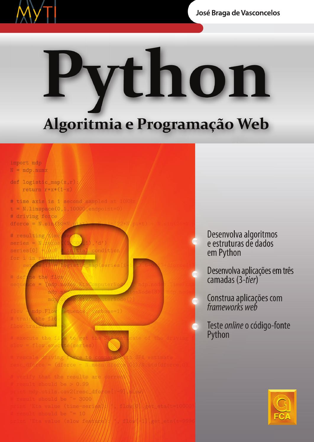 Python - Algoritmia e Programação Web by Grupo Lidel - Issuu