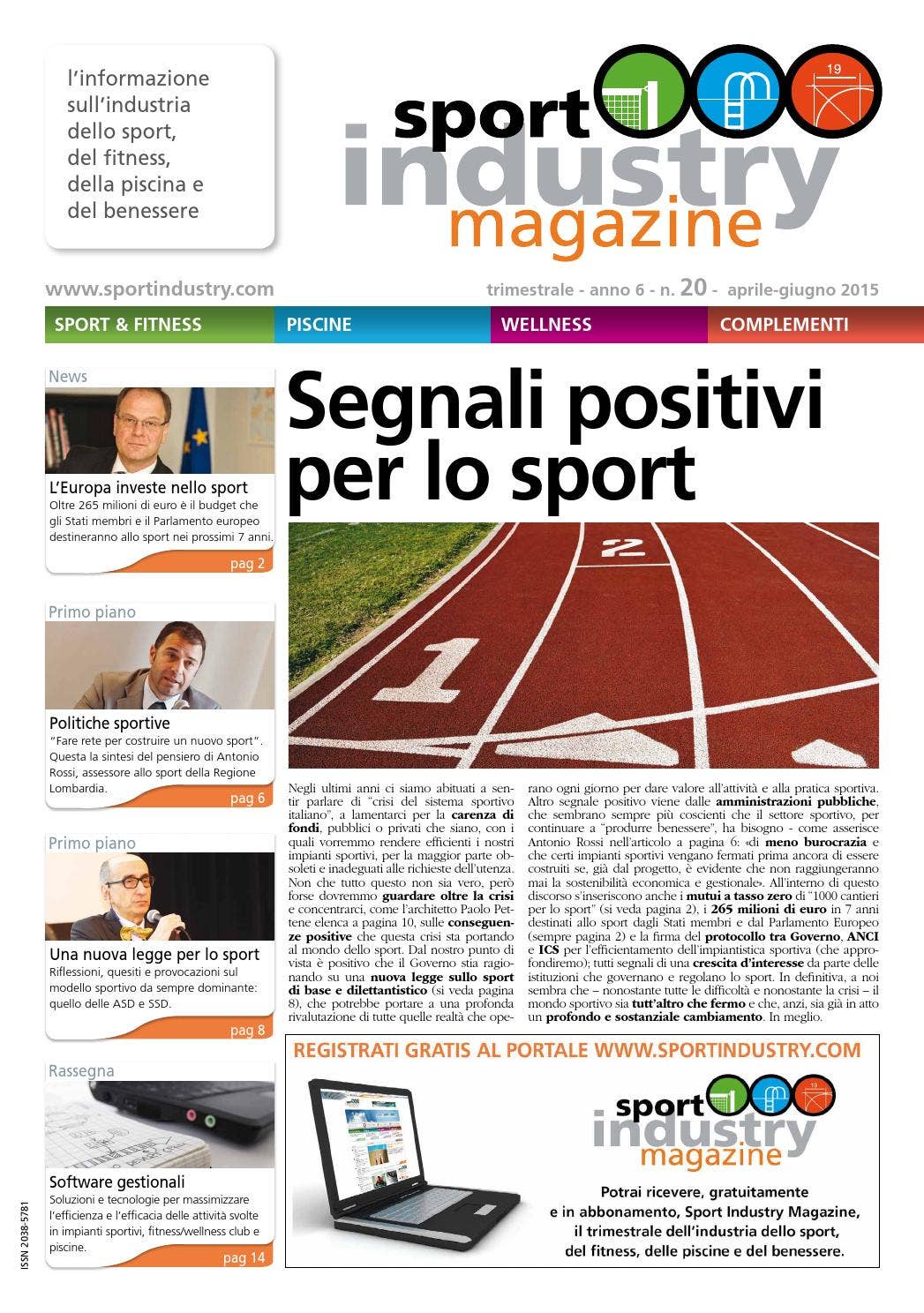 sport industry magazine 20 by EDITRICE IL CAMPO - Issuu