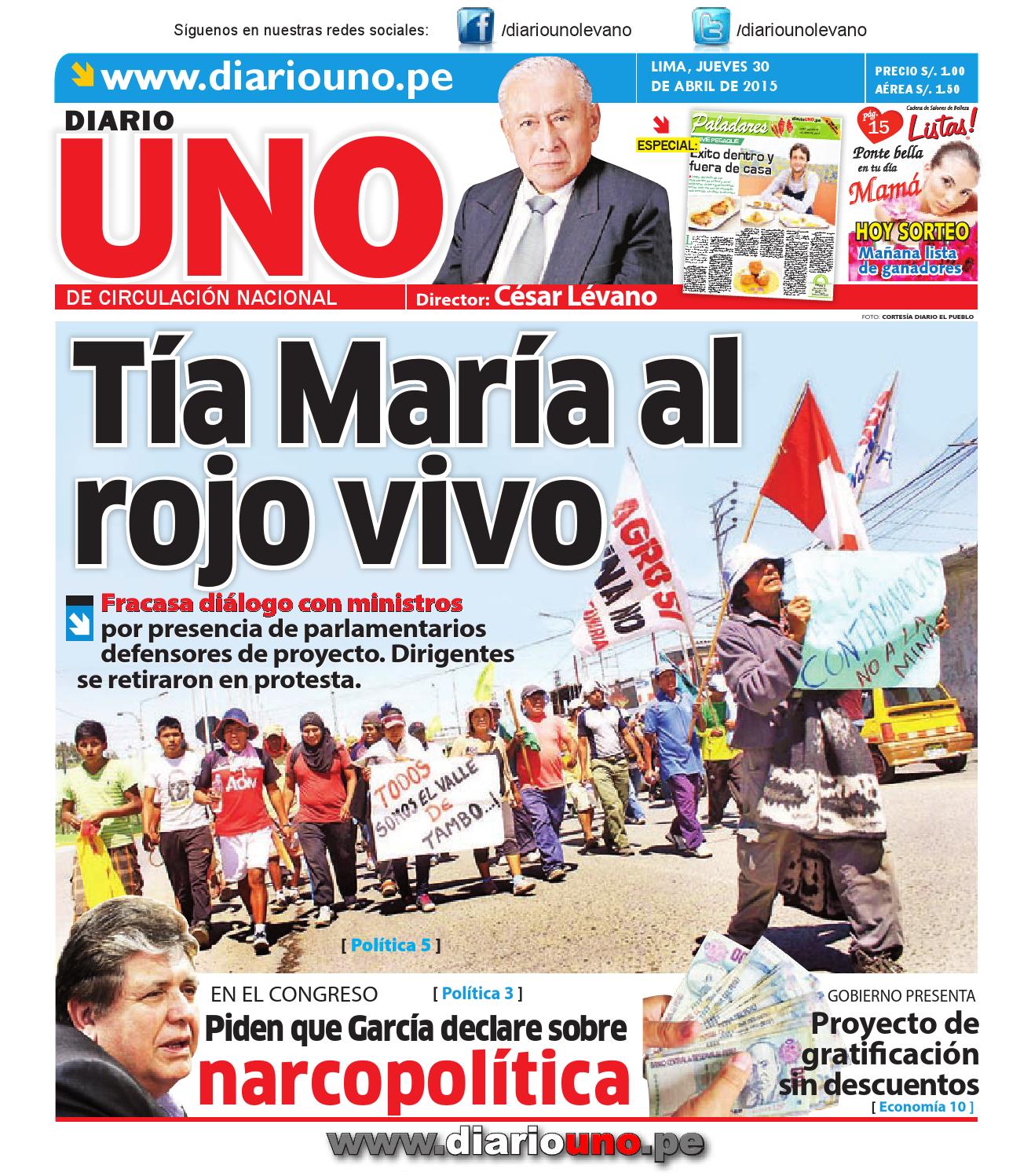 Diario UNO - 30 Abril 2015 by Diario UNO - Issuu