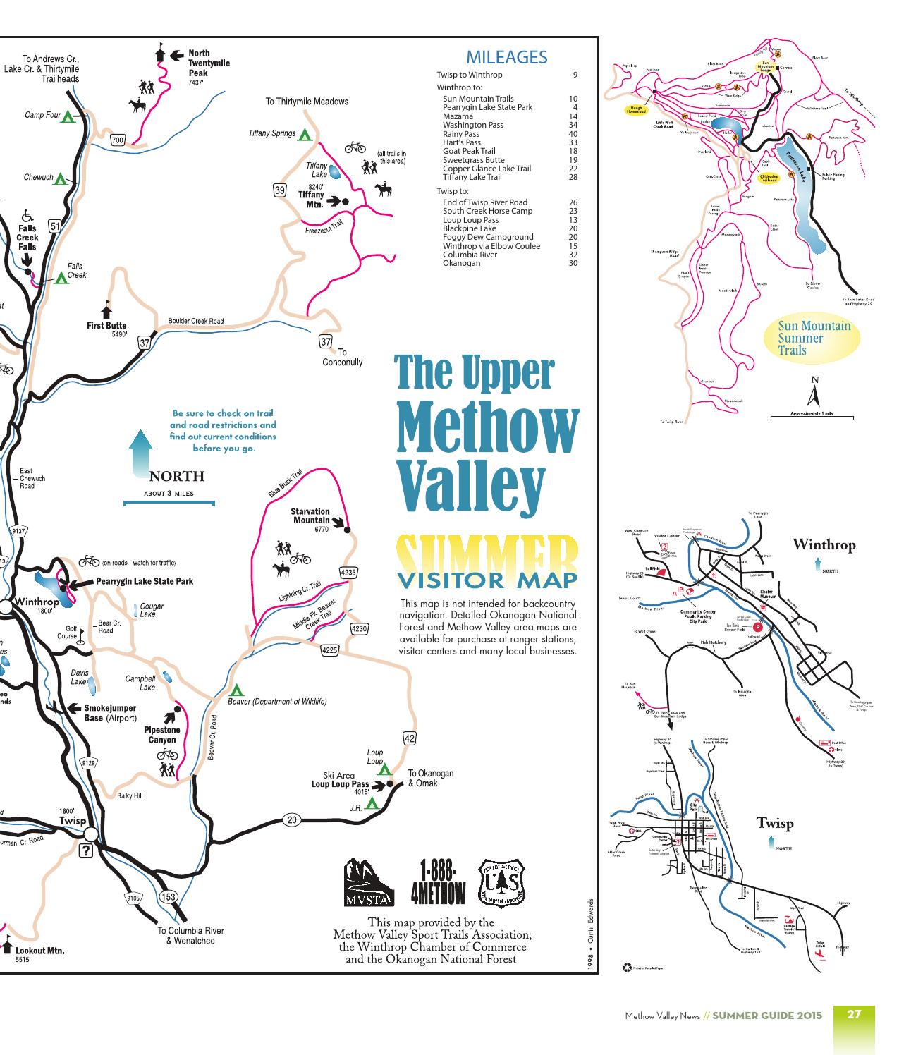 2015 Methow Valley Summer by Methow Valley News - Issuu