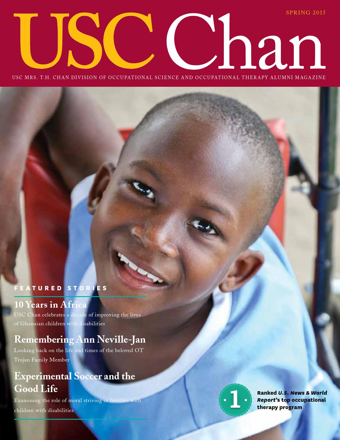 USC Chan Magazine Spring 2015 by University of Southern California - Issuu