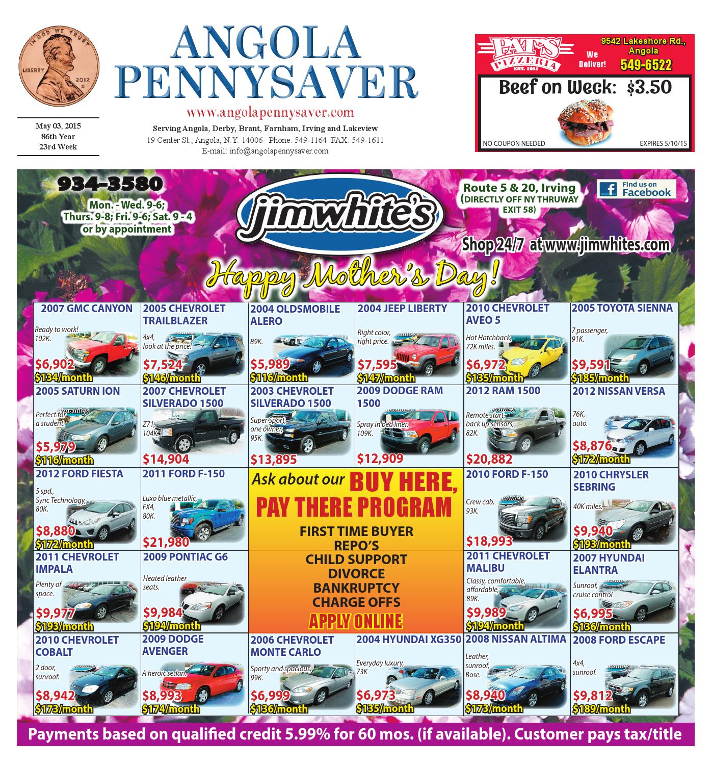 5/3/15 Angola Pennysaver by Angola Pennysaver - Issuu
