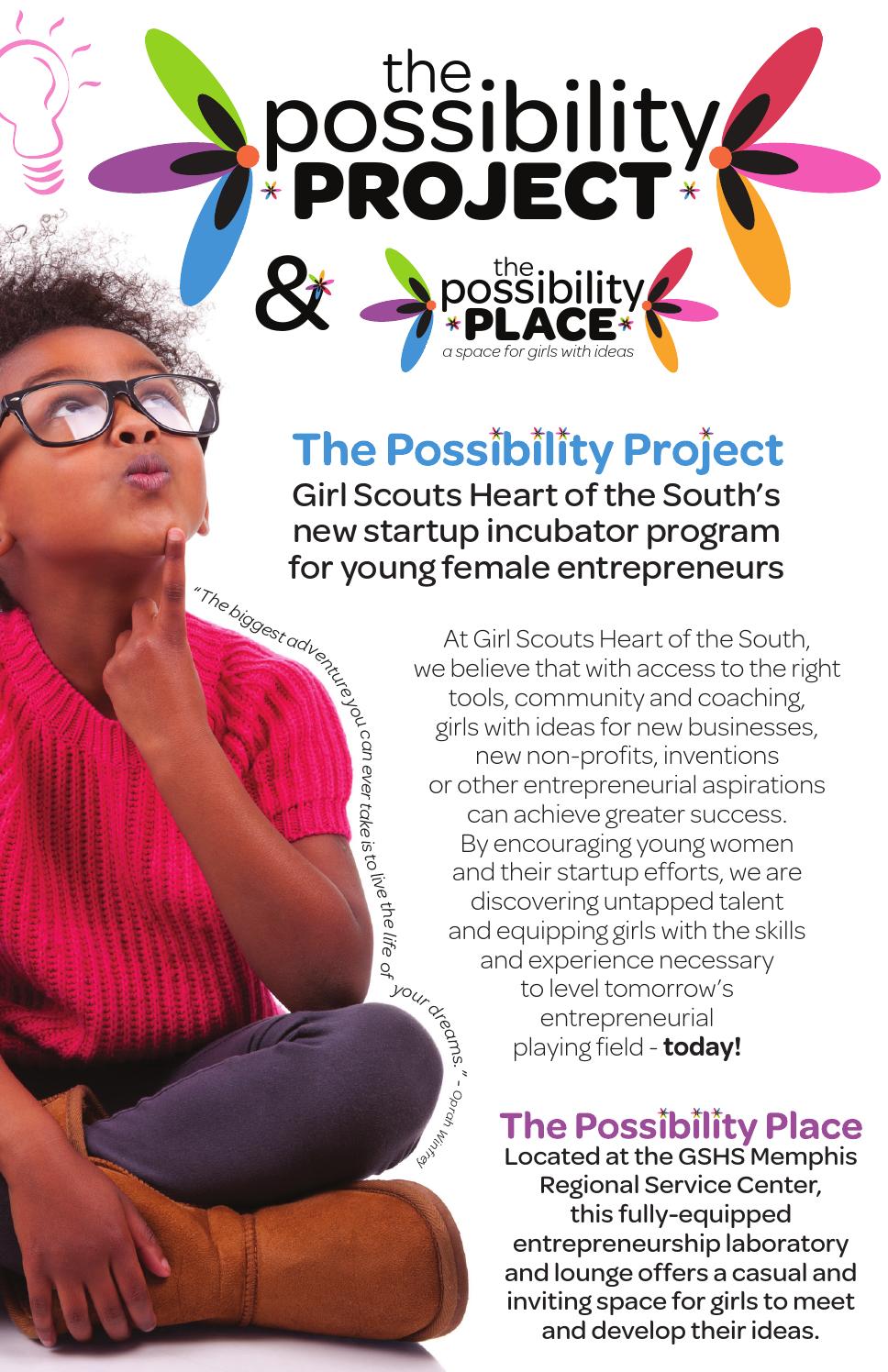 Girl Scouts Heart of the South - The Possibility Project by Girl Scouts ...