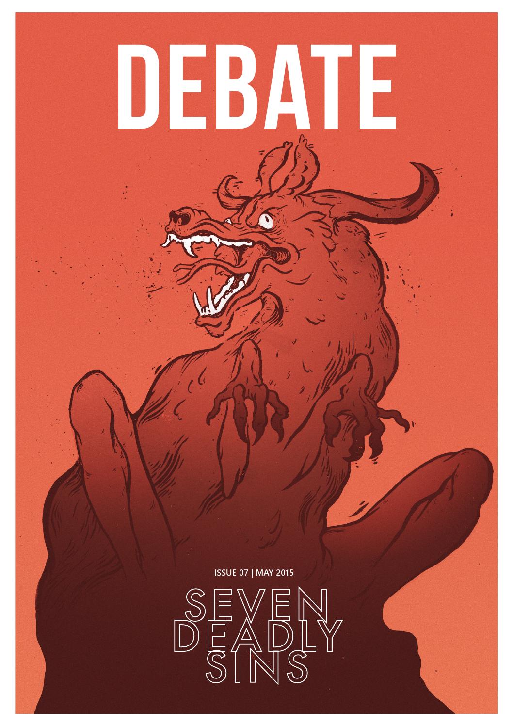 Debate | 7 DEADLY SINS | 2015 by Debate Magazine - Issuu