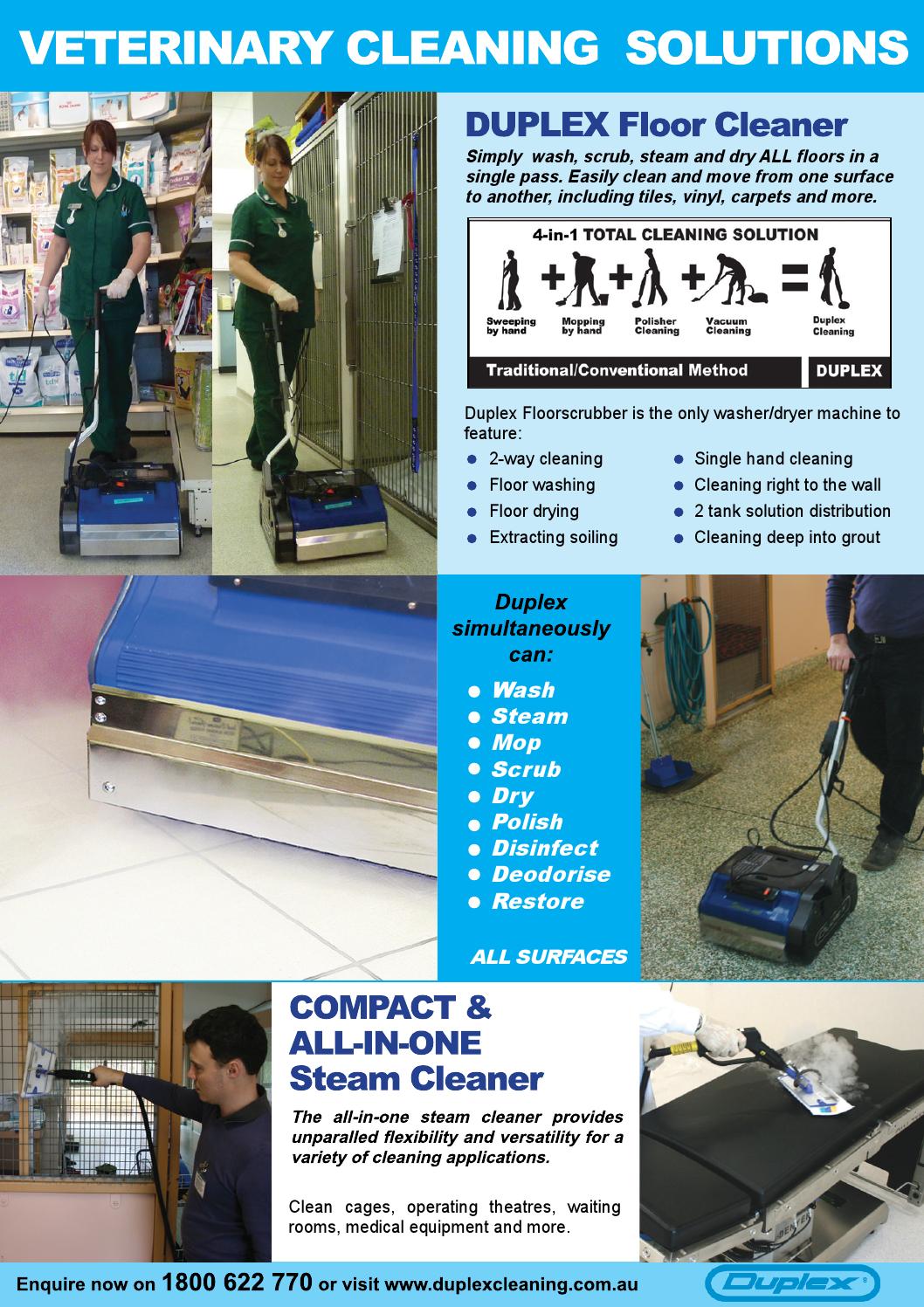 Veterinary Cleaning Solutions Brochure 2015 by Duplex Cleaning - Issuu