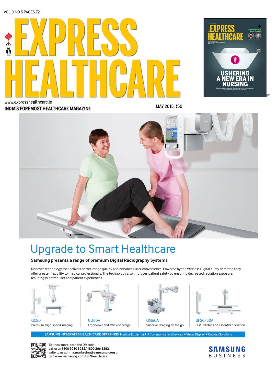 Express Healthcare (Vol.9, No.5) May, 2015 by Indian Express - Issuu
