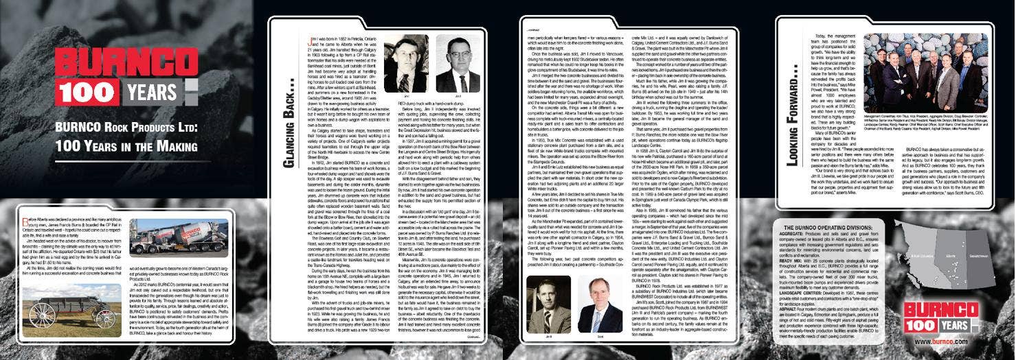 BIC June2012 - Burnco profile by Business in Calgary - Issuu