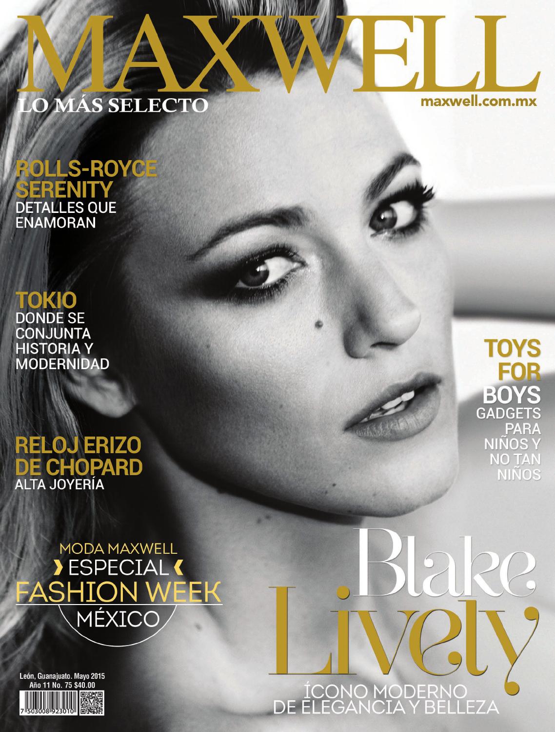 Revista Maxwell León Ed. 75 by Grupo Editorial Maxwell - Issuu