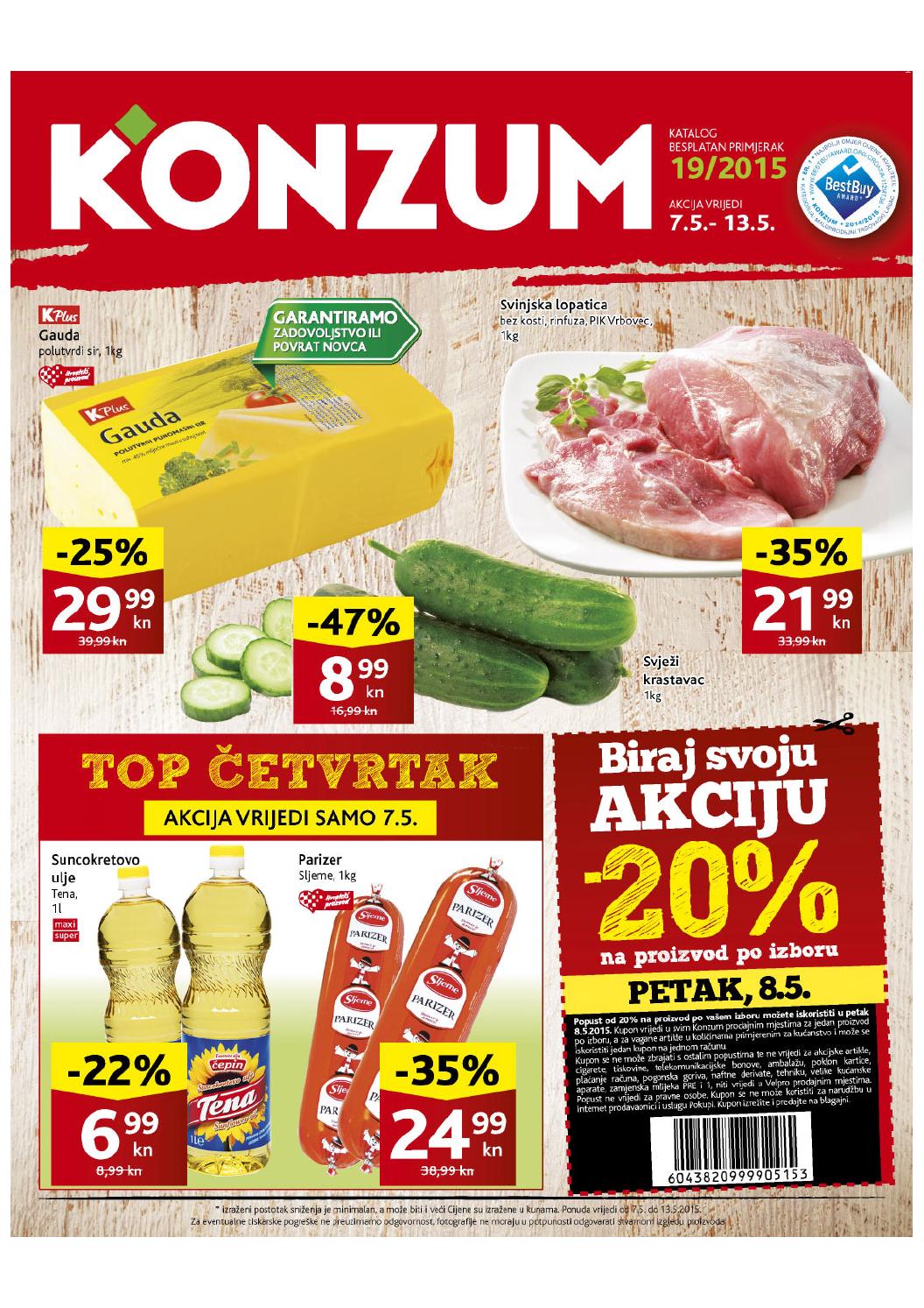 Konzum katalog 19 2015 by katalozi.net - Issuu