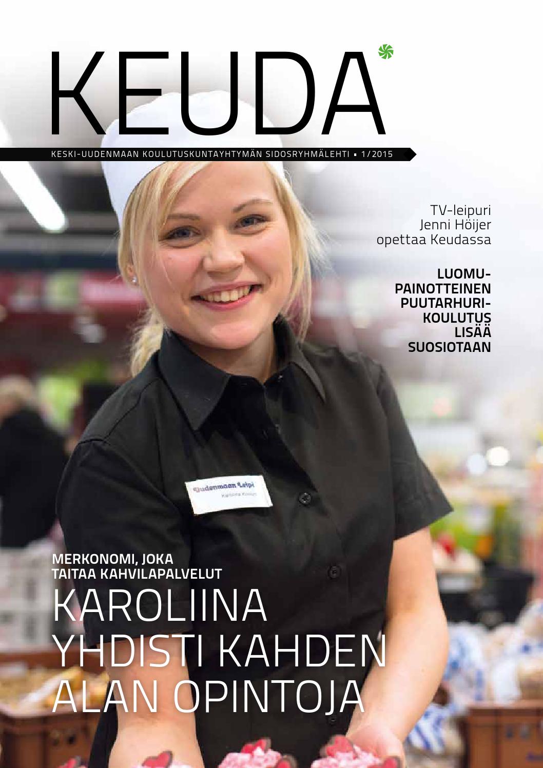 Keuda-lehti 1/2015 by Keski-Uudenmaan koulutuskuntayhtymä Keuda - Issuu