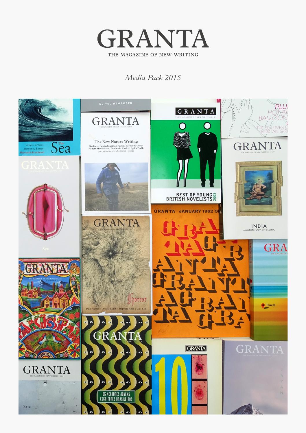 Granta UK Media Pack 2015 by Granta Publications - Issuu