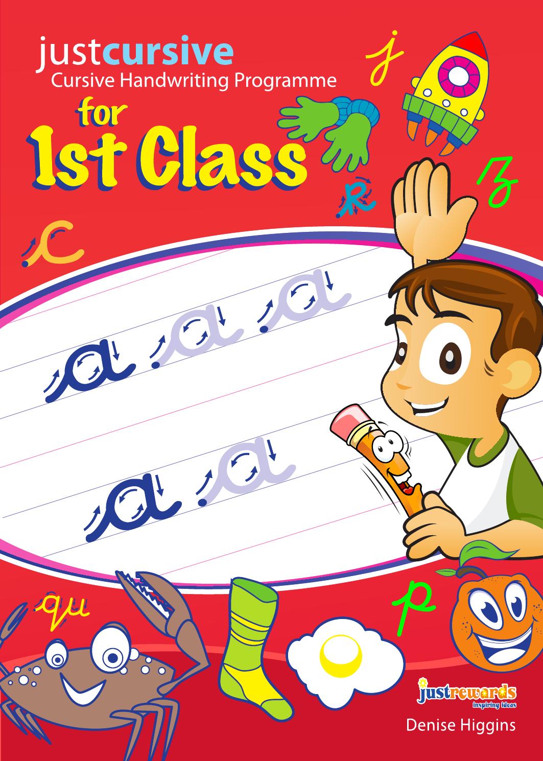 Just Cursive Handwriting 1st Class By ABC School Supplies Issuu