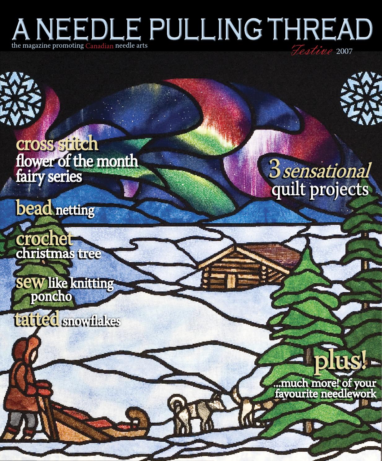 A Needle Pulling Thread Festive 2007 sampler by A Needle Pulling Thread ...