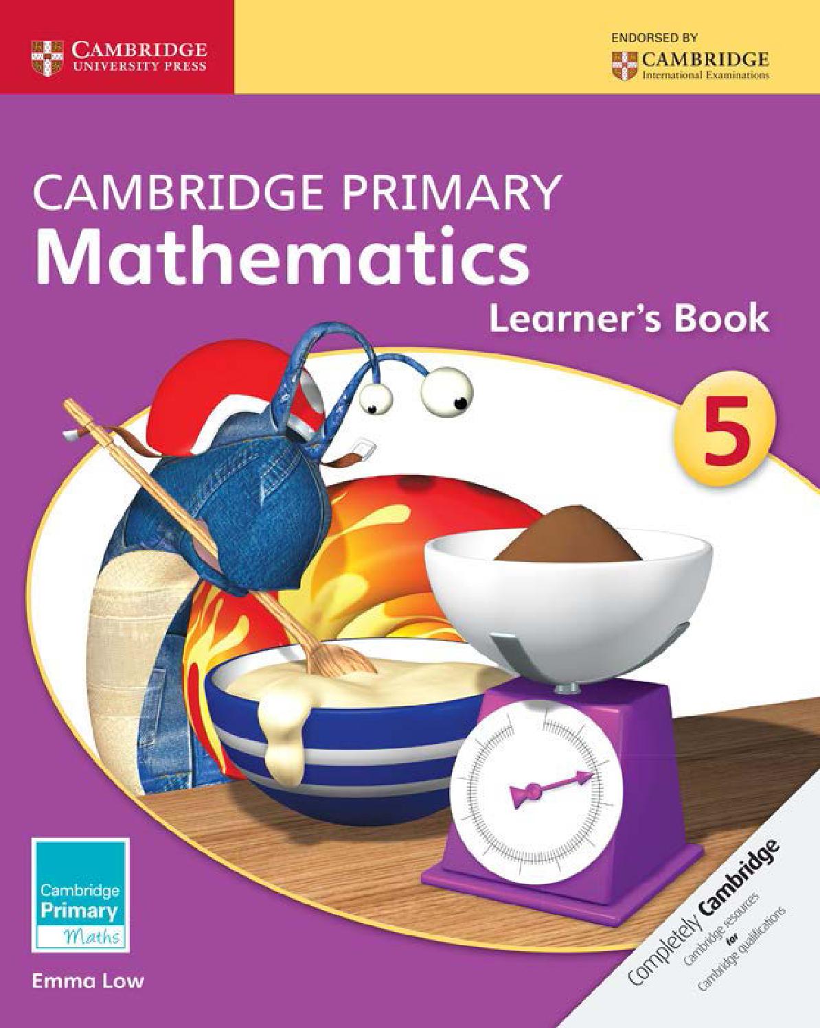 Cambridge Primary Mathematics Learner s Book Stage 5 By Cambridge