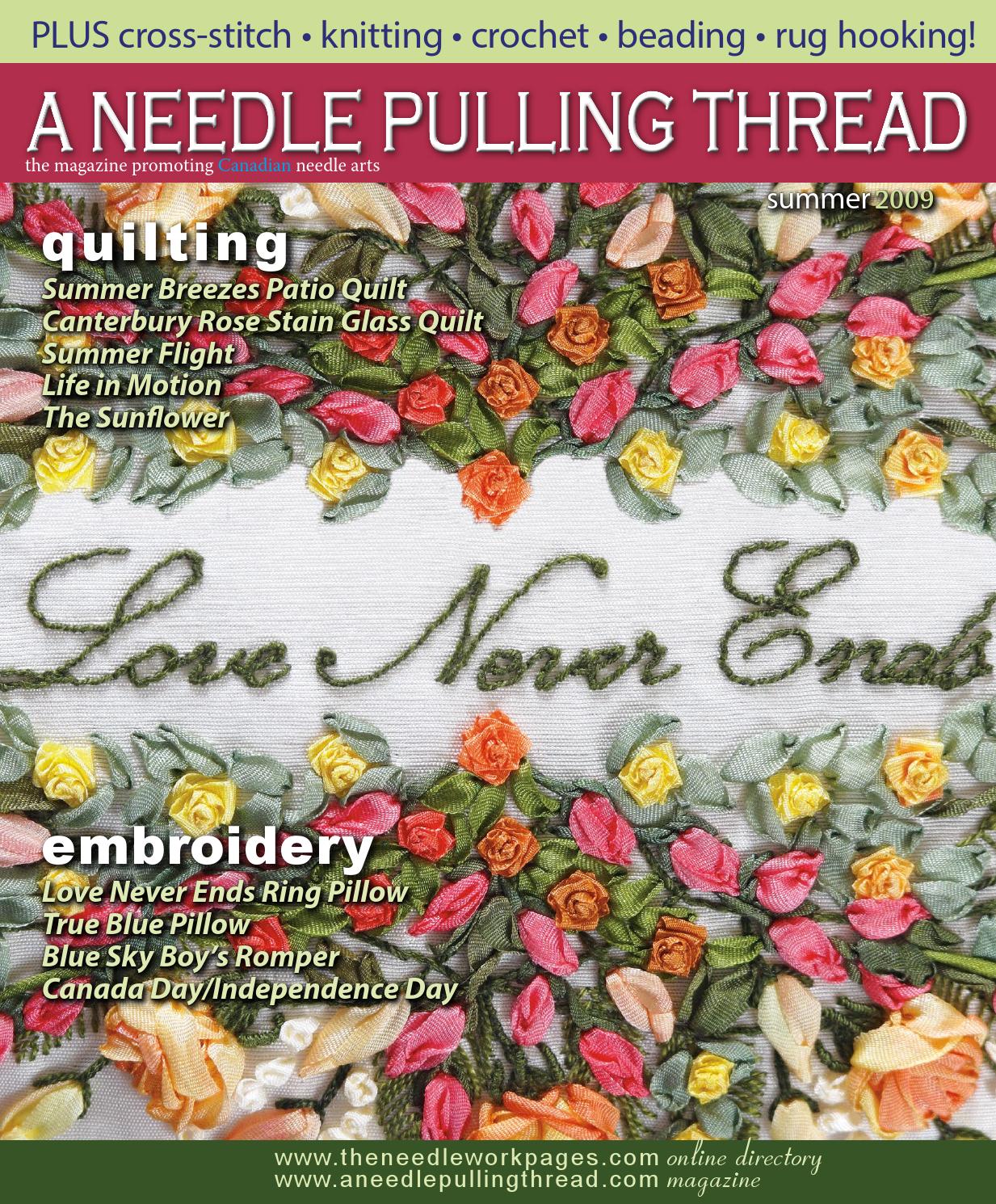 A Needle Pulling Thread Summer 2009 sampler by ANPTmag - Issuu