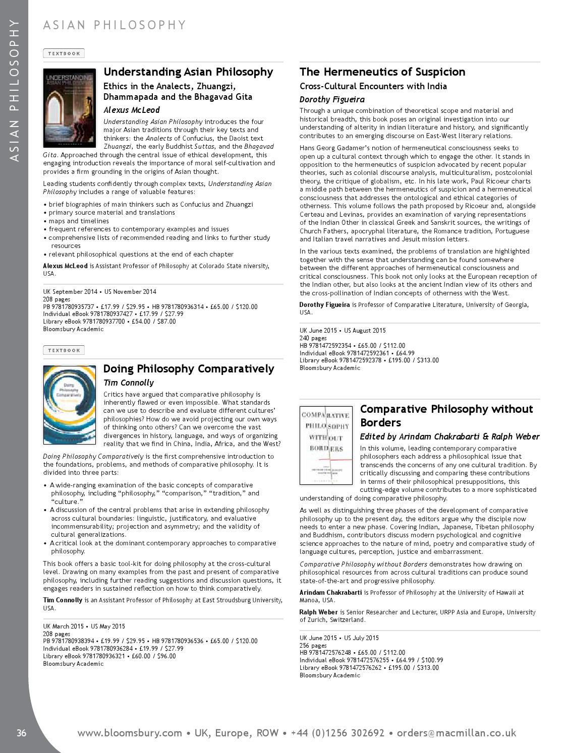 Philosophy Catalogue 2015 by Bloomsbury Publishing - Issuu