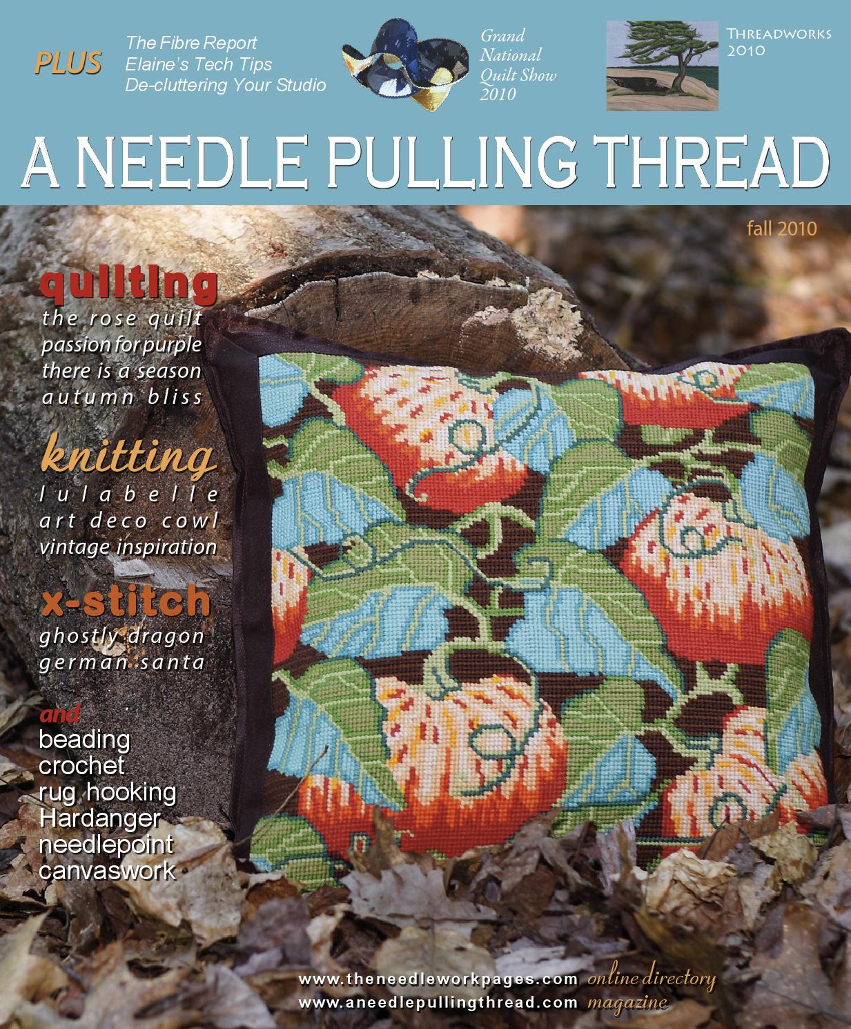 A Needle Pulling Thread Fall 2010 sampler by A Needle Pulling Thread ...