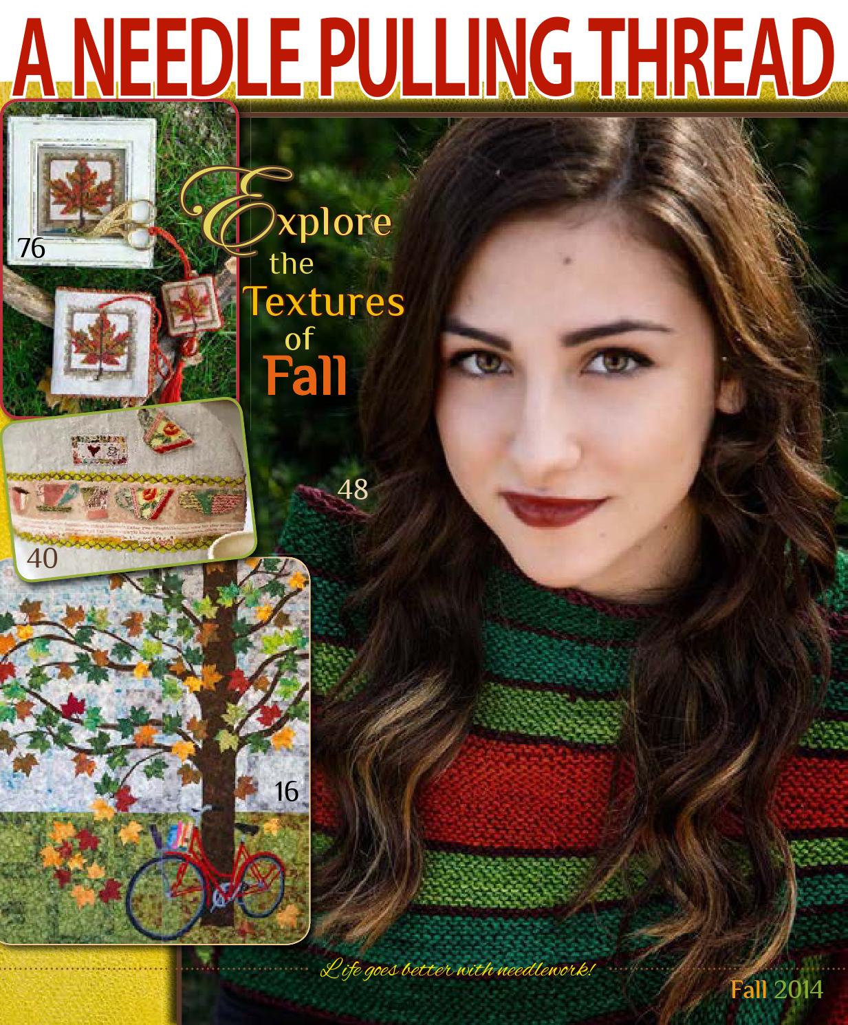 A Needle Pulling Thread Fall 2014 sampler by ANPTmag - Issuu
