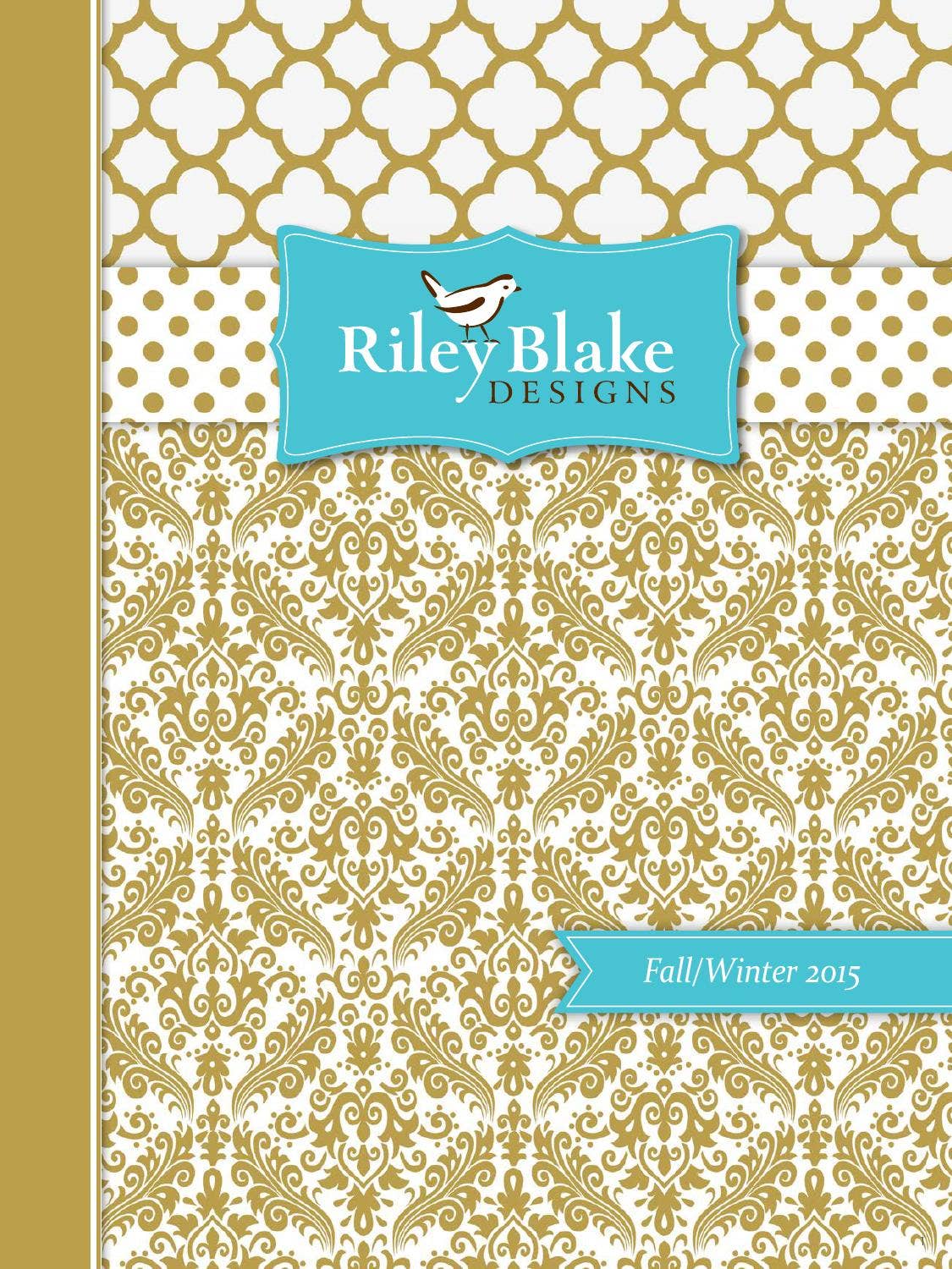 Riley Blake Designs Fall/Winter 2015 Catalog by Riley Blake Designs ...