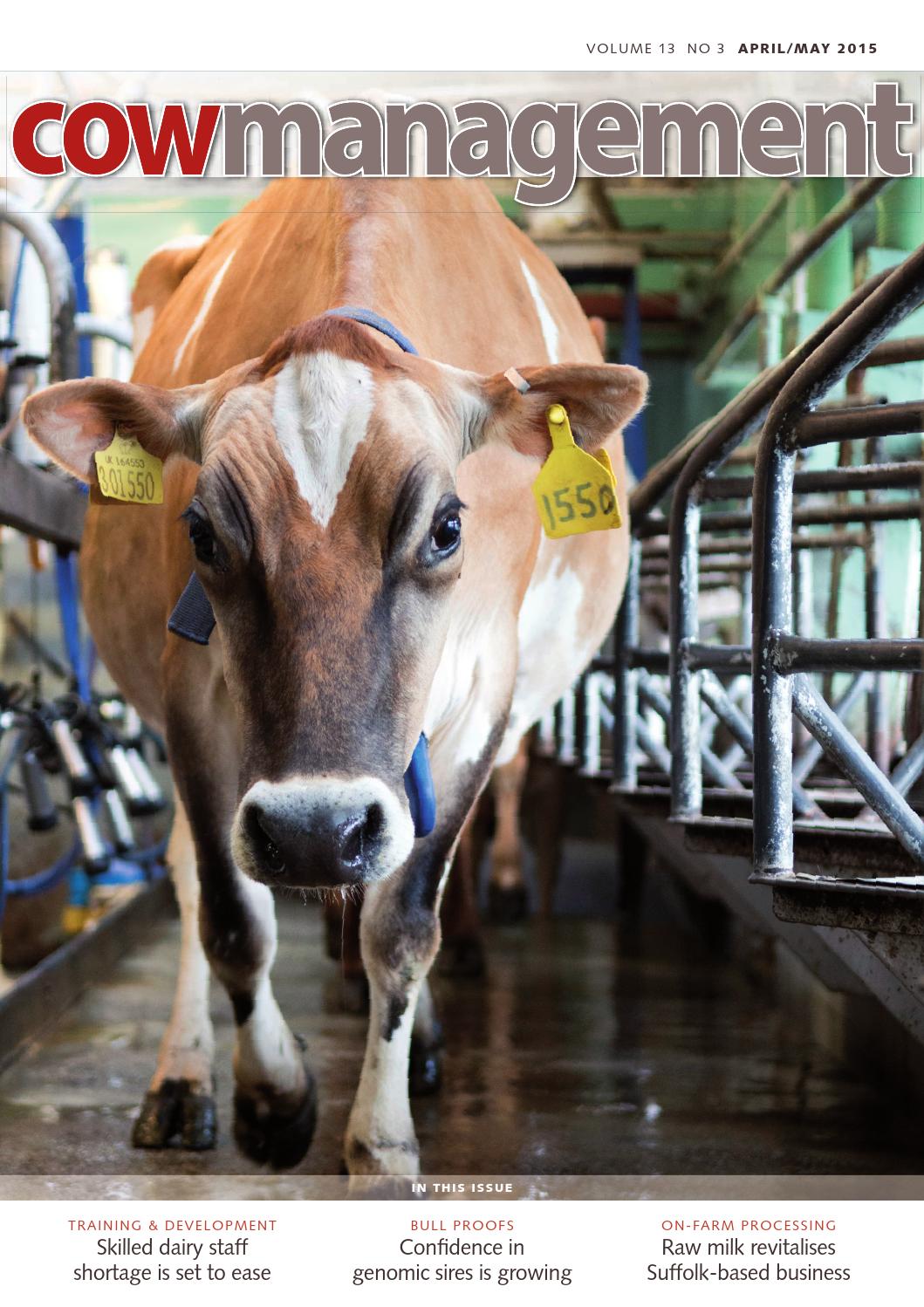 Cow management UK april-may 2015 by CRV Uitgeverij/CRV Publishers - Issuu
