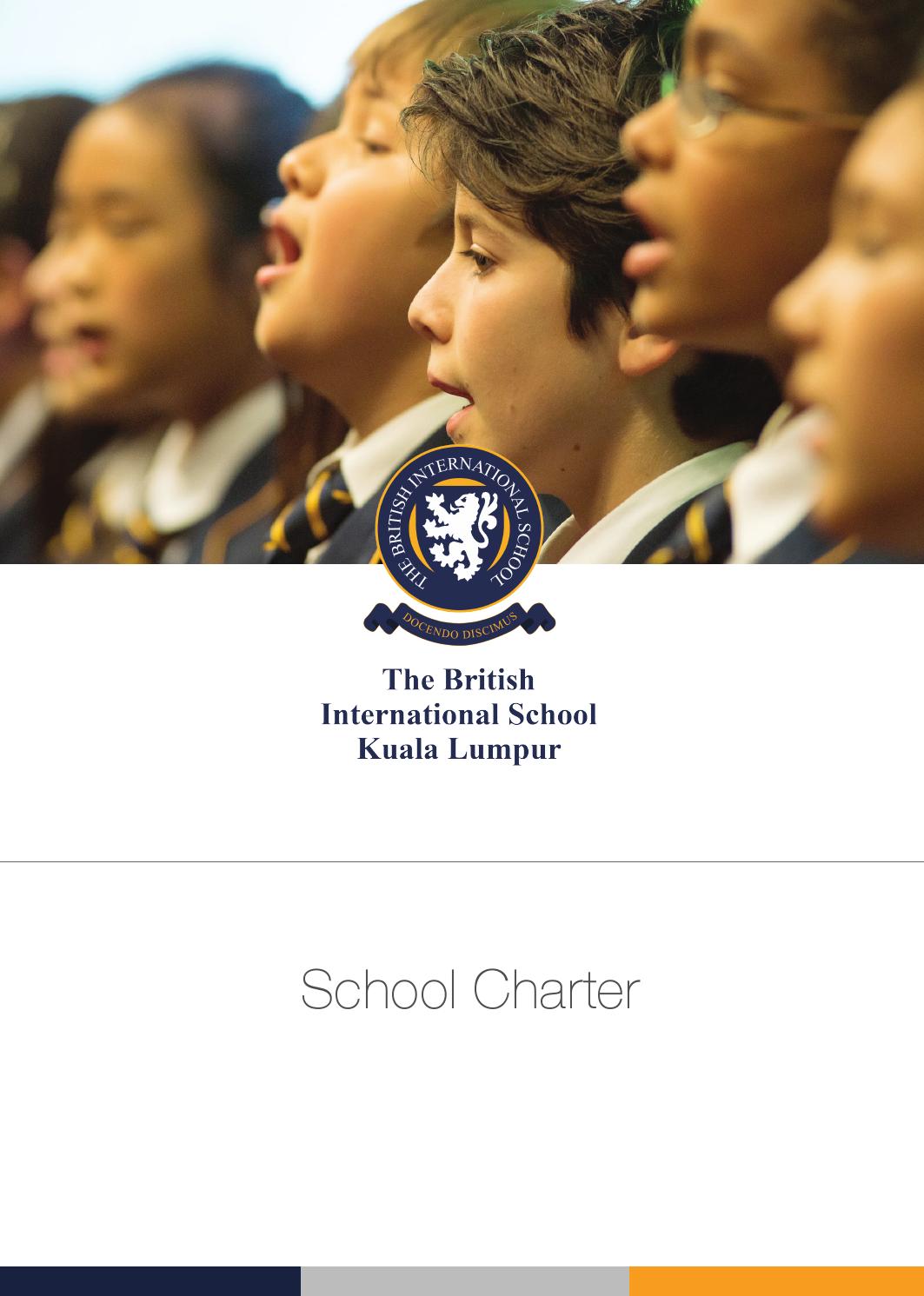 BSKL School Charter by British Schools Foundation - Issuu