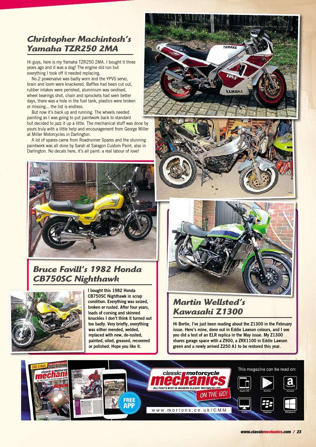 Classic Motorcycle Mechanics June 2015 by Mortons Media Group Ltd - Issuu