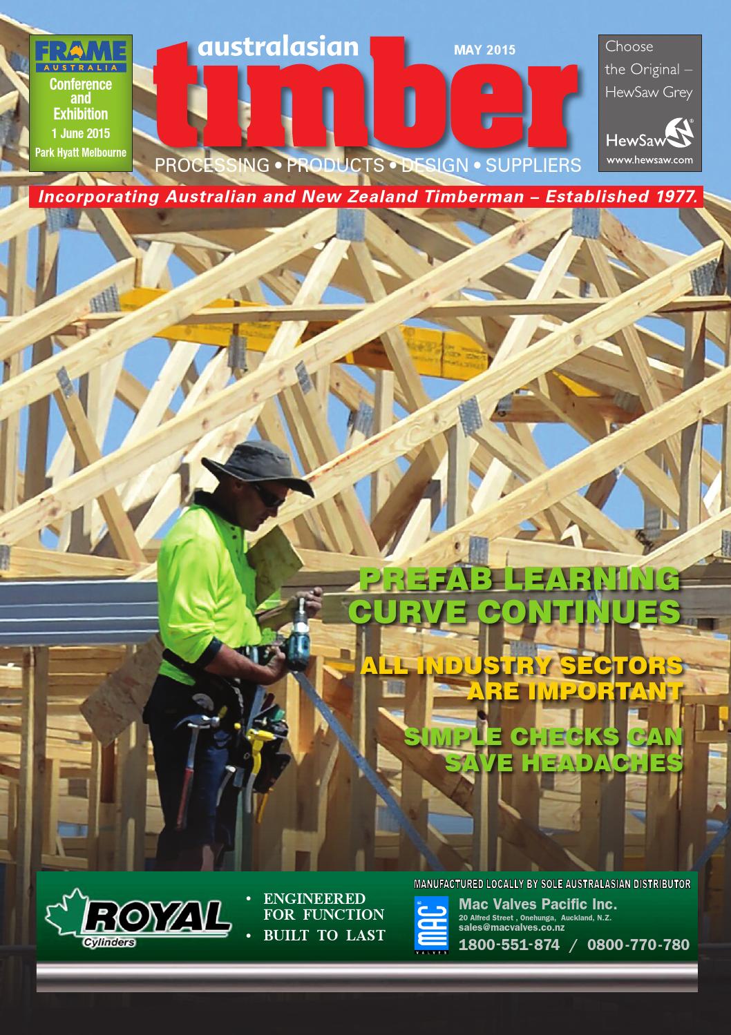 Australasian Timber Magazine - May 2015 by Provincial Press Group - Issuu