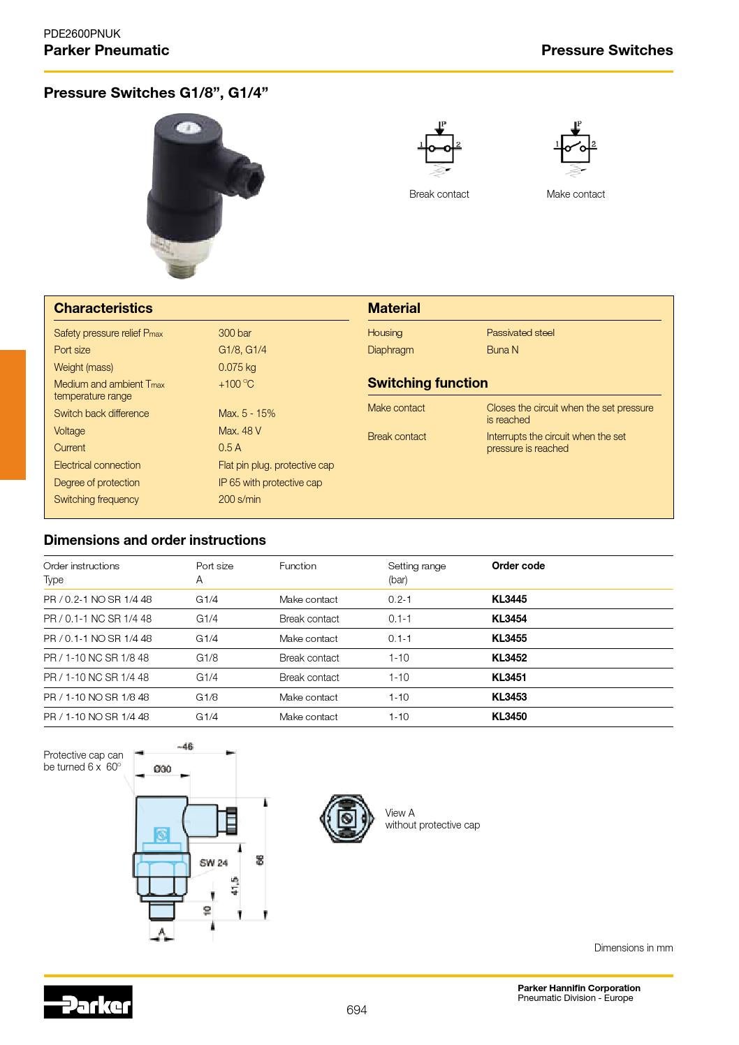 Parker pneumatic catalogue deel 2 by Wiltec B.V. - Issuu