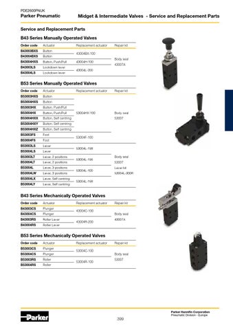 Parker pneumatic catalogue deel 1 by Wiltec B.V. - Issuu