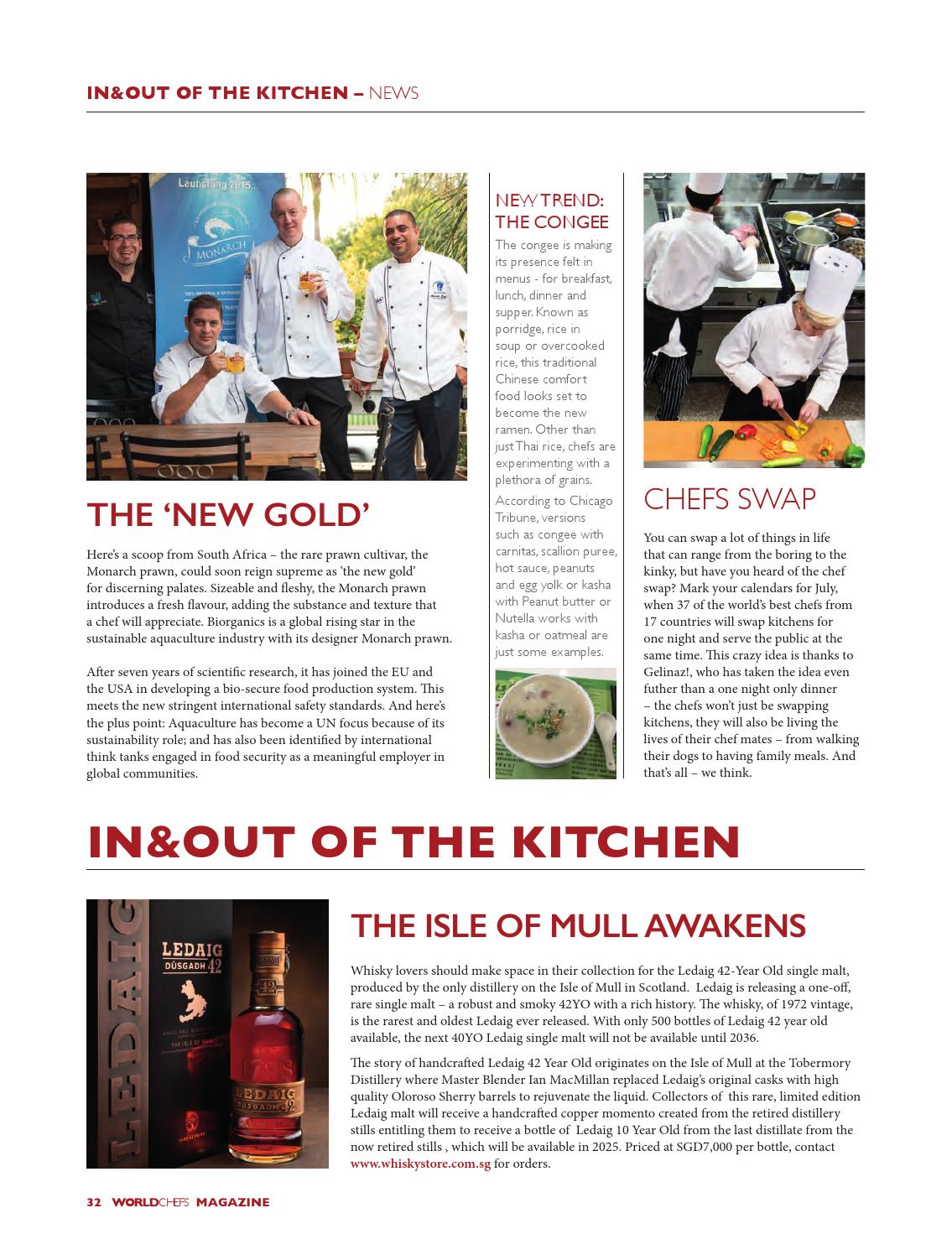 Worldchefs magazine issue 13 by World Association of Chefs Societies ...