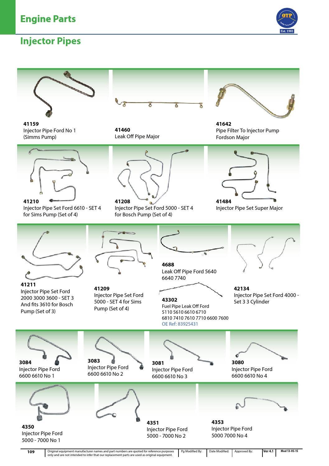 Engine parts catalogue by Quality Tractor Parts - Issuu