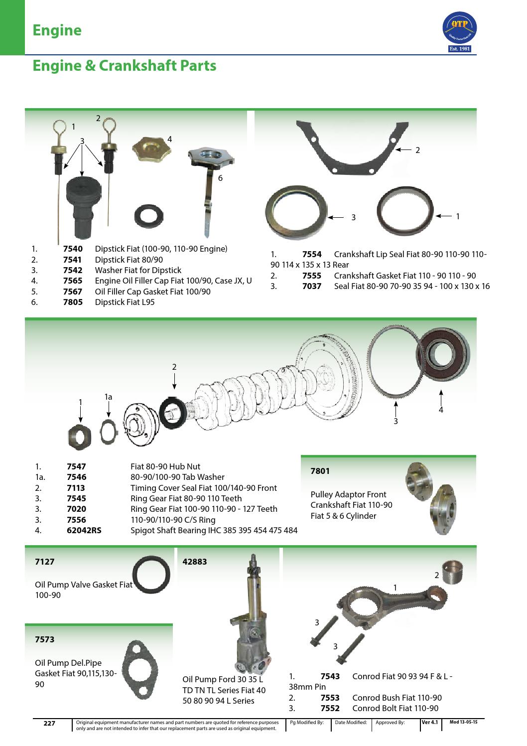 Engine parts catalogue by Quality Tractor Parts - Issuu