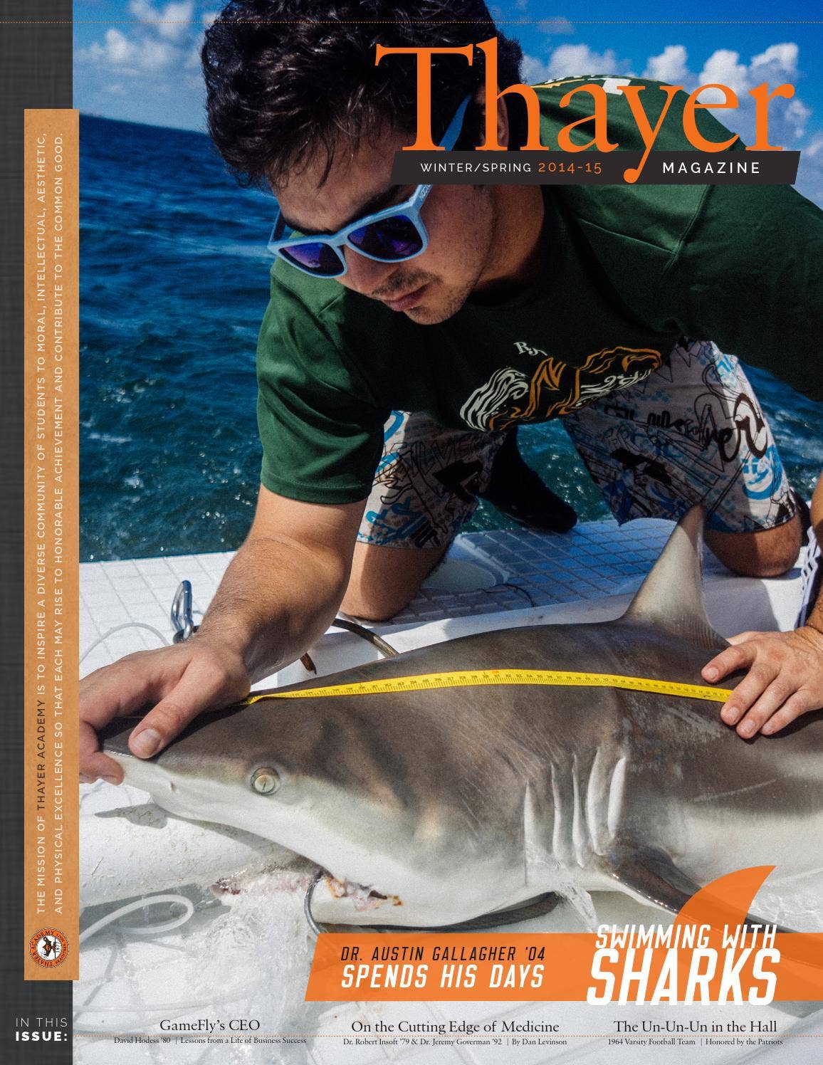Thayer Magazine - Winter/Spring 2014-15 by Thayer Academy - Issuu