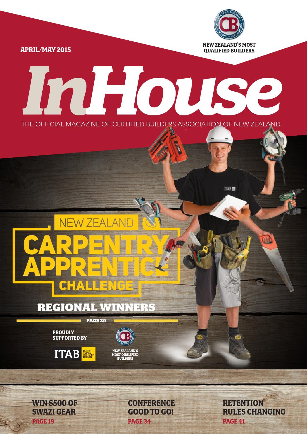 April May 2015 by NZCB - New Zealand Certified Builders Association - Issuu